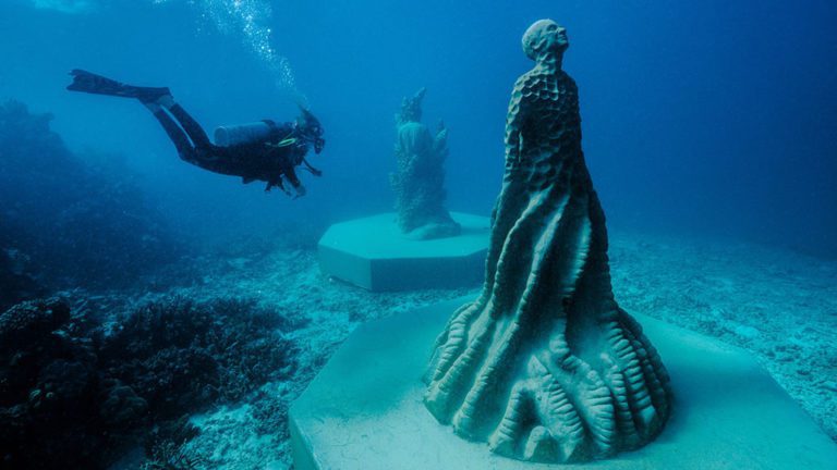 Reef guardians immortalised in MOUA installation: Ocean Sentinels